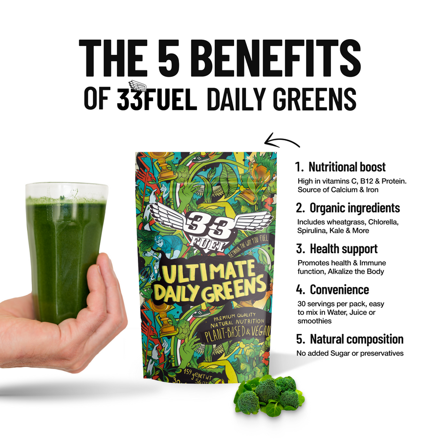 Ultimate Daily Greens Powder | Greens Drink | 33Fuel®