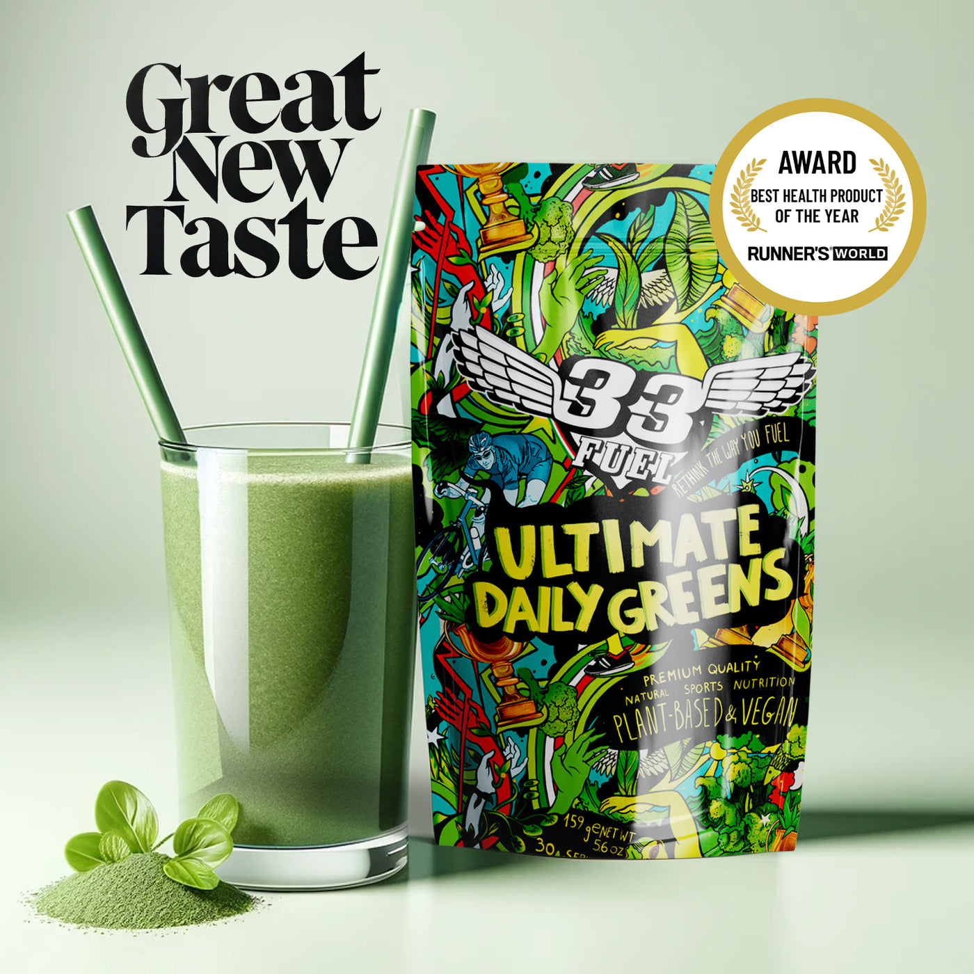 Ultimate Daily Greens Powder | Greens Drink | 33Fuel®