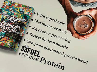 Premium Plant-Based Protein Powder | Natural Protein Powder | 33Fuel®
